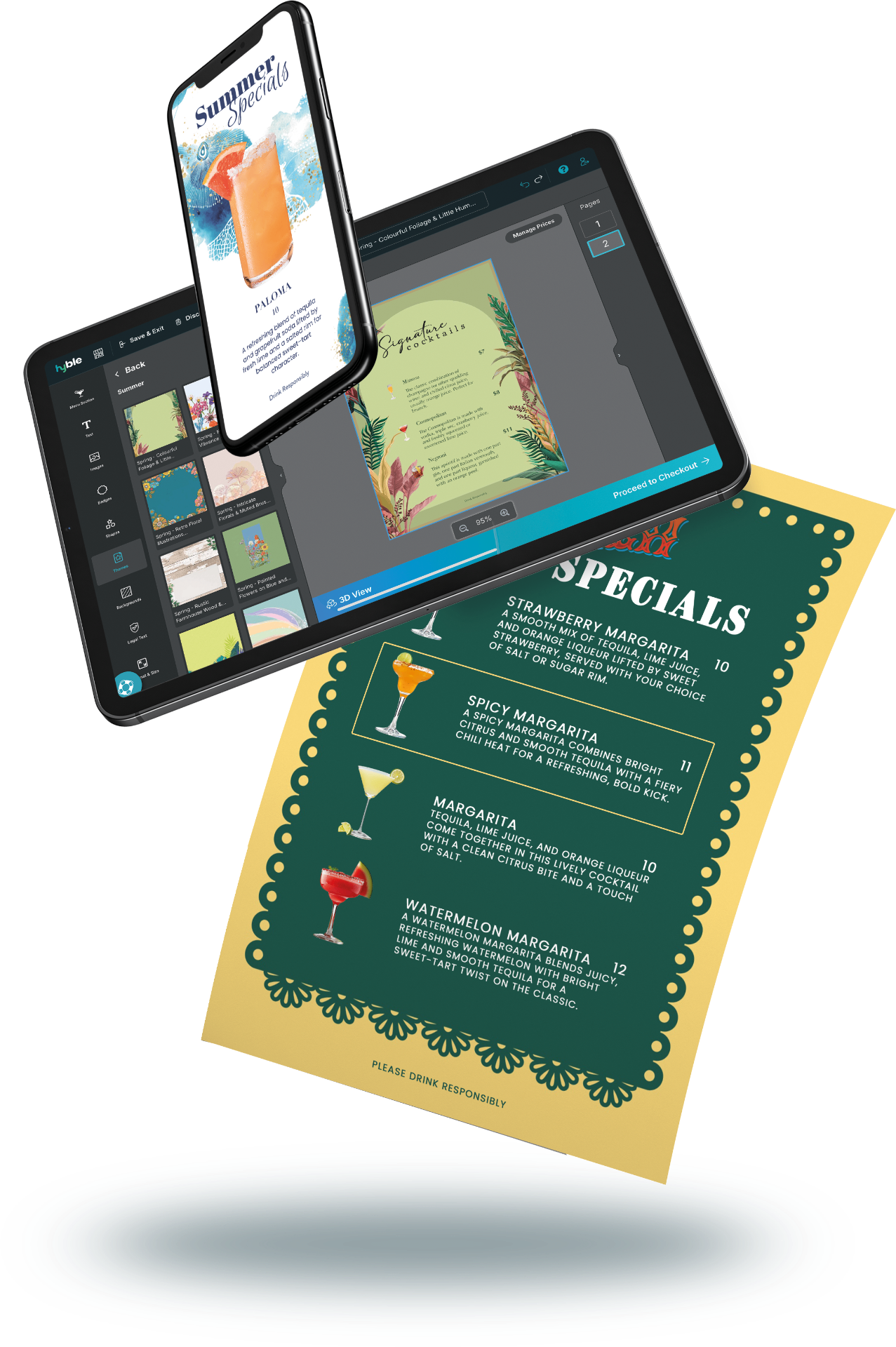Hyble — On‑demand POS for beverage